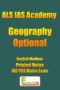 Geography Optional Printed Notes By Majid Hussain Pragati IAS