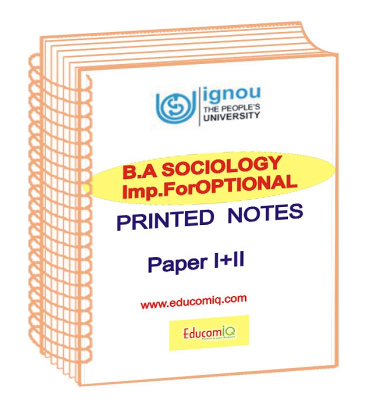 IGNOU BA SOCIOLOGY English Medium Important For IAS Mains ignou-ba-sociology-english-medium-important-for-ias-mains