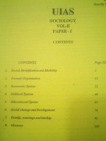 Mahapatra Sir Complete Sociology Handwritten Notes by Vajiram and Ravi