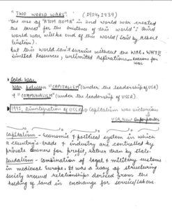 World History Handwritten Notes for IAS Prelims Cum Mains by Toppers in ...