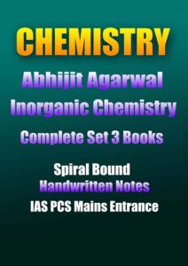 Inorganic Chemistry Handwritten Notes for IAS Mains by Abhijit Agarwal