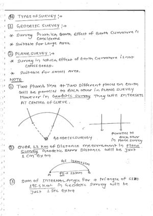 Made Easy Civil Engineering Handwritten Notes of Surveying for GATE ESE ...