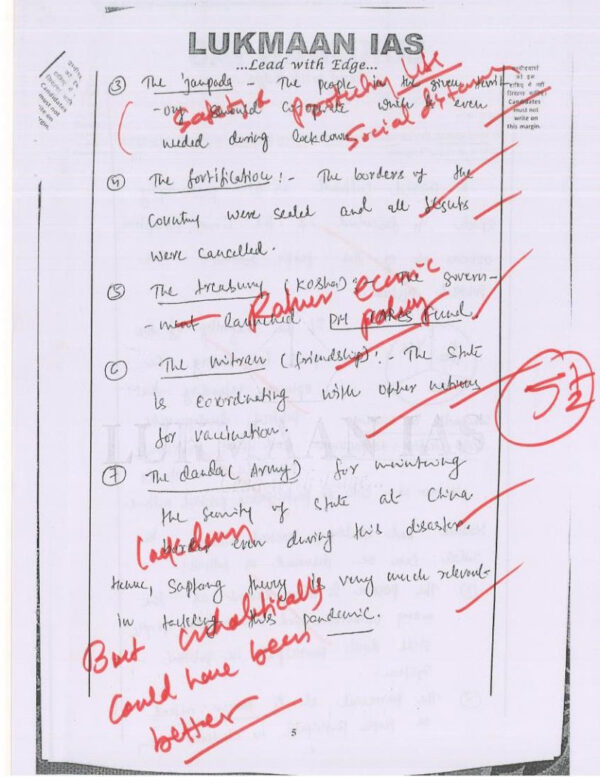 Public Administration Handwritten 11 Test Copy Notes by IAS Topper's ...