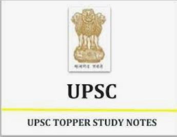 Toppers' Notes For IAS Mains Entrance