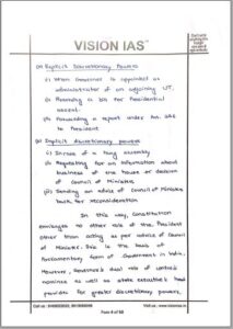 Topper's 2020 GS Handwritten 9 Test Copy Notes by Vision IAS in English ...