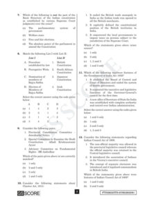 GS Score PT Test 1 to 6 in English for Prelim Cum Mains 2023