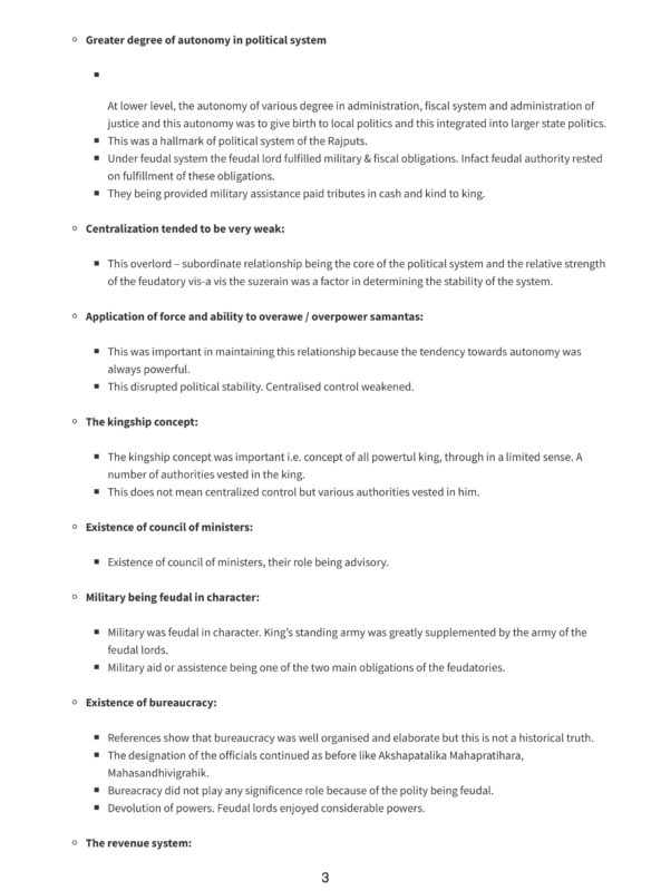 Medieval History Part 1 and 4 Printed Notes by Self Study in English ...