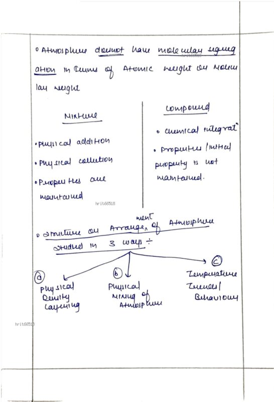 Shabbir Sir Physical Geography Optional Handwritten Notes of Paper-I ...