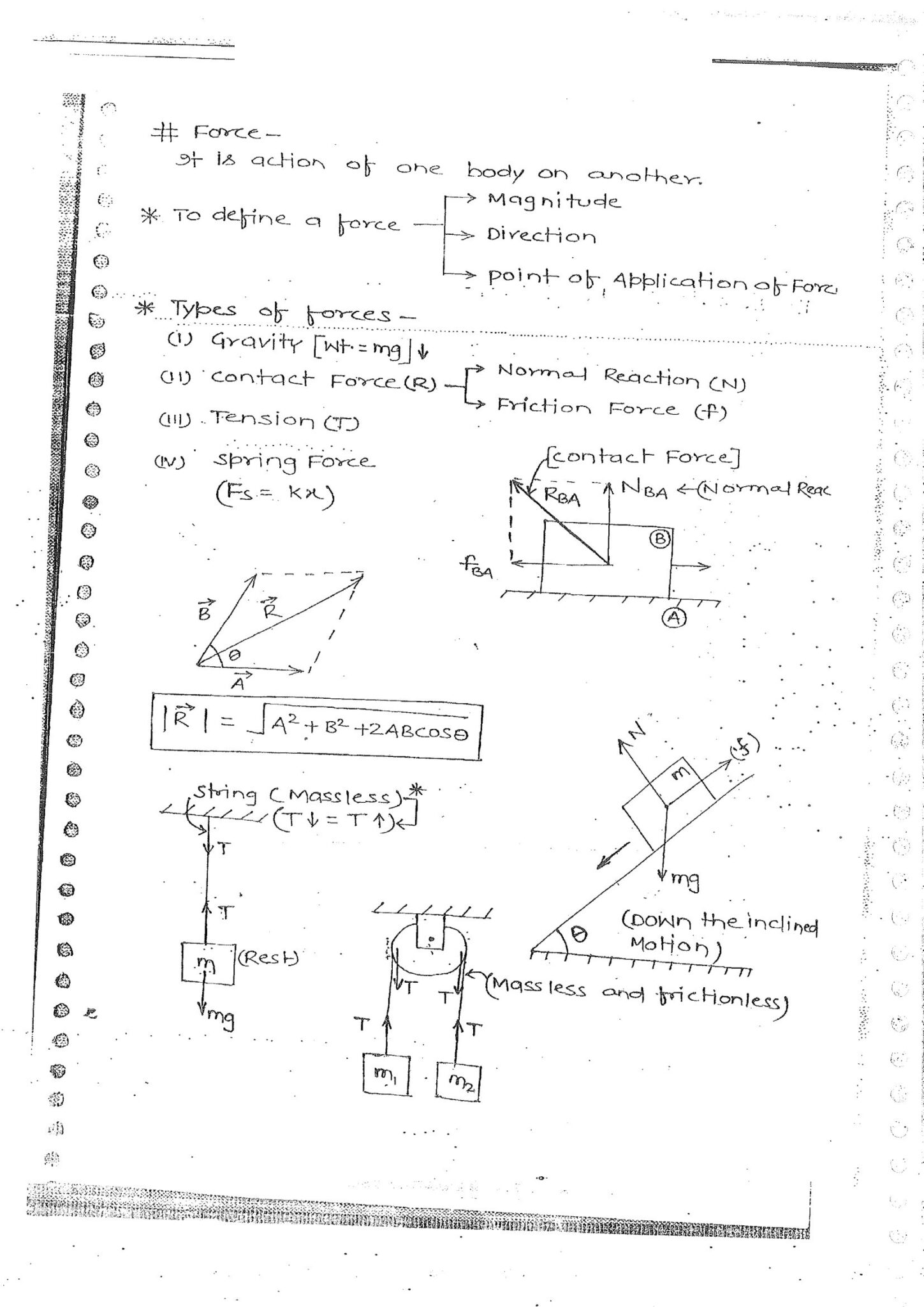 Mechanical Engineering Handwritten Notes of Mechanics and Design ...
