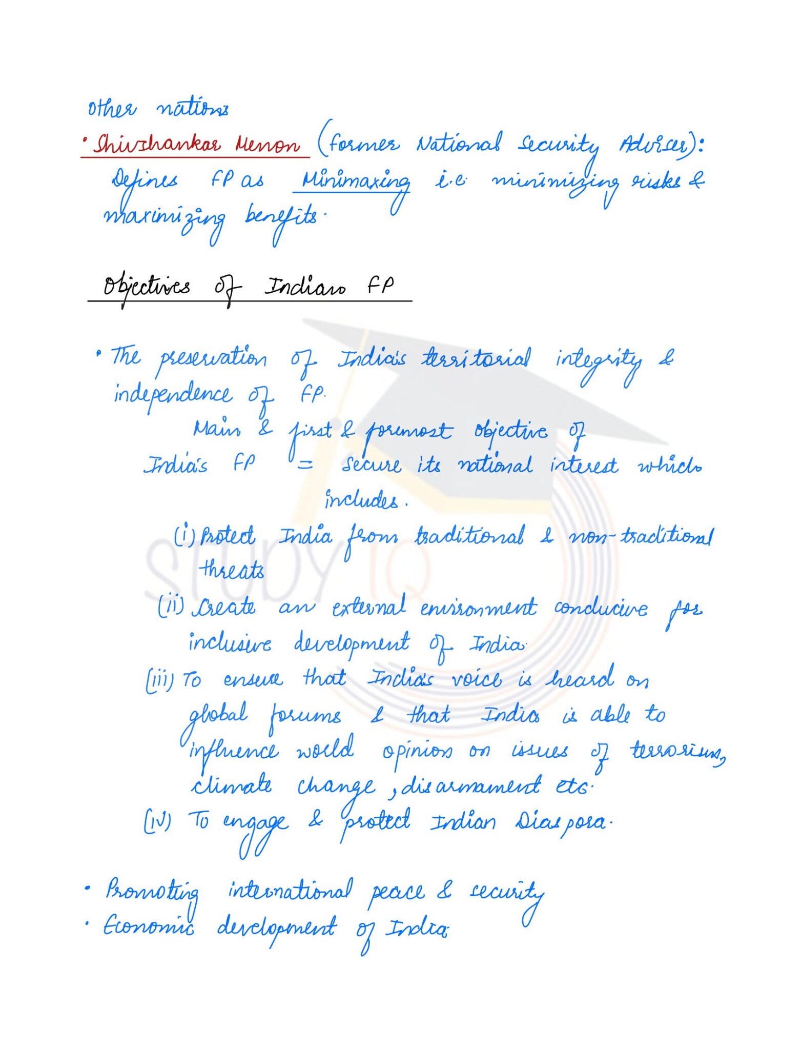 Shashank Tyagi PSIR Optional Handwritten Notes of Paper 2 for IAS Mains ...
