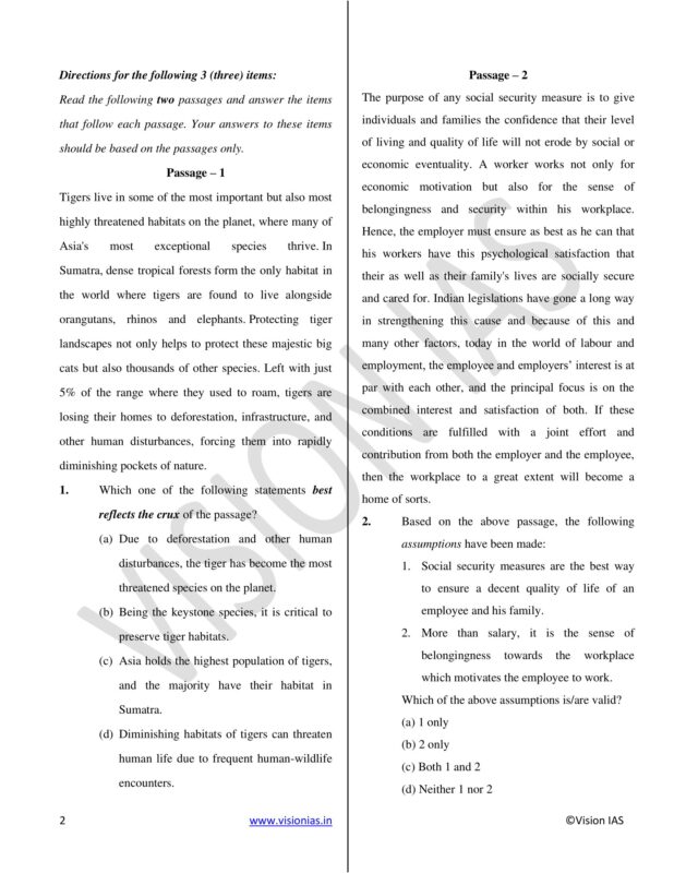 Vision IAS CSAT Aptitude 4 Test Series in Hindi 2024 Vision IAS CSAT Aptitude 4 Test Series in Hindi 2024